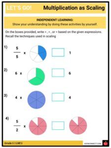scaling math 5th grade