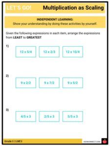 scaling math problems