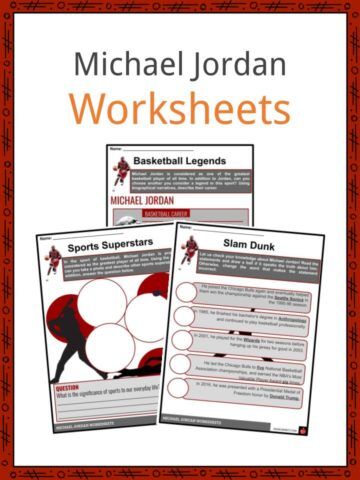 Michael Jordan Facts, Biography, Information & Worksheets For Kids