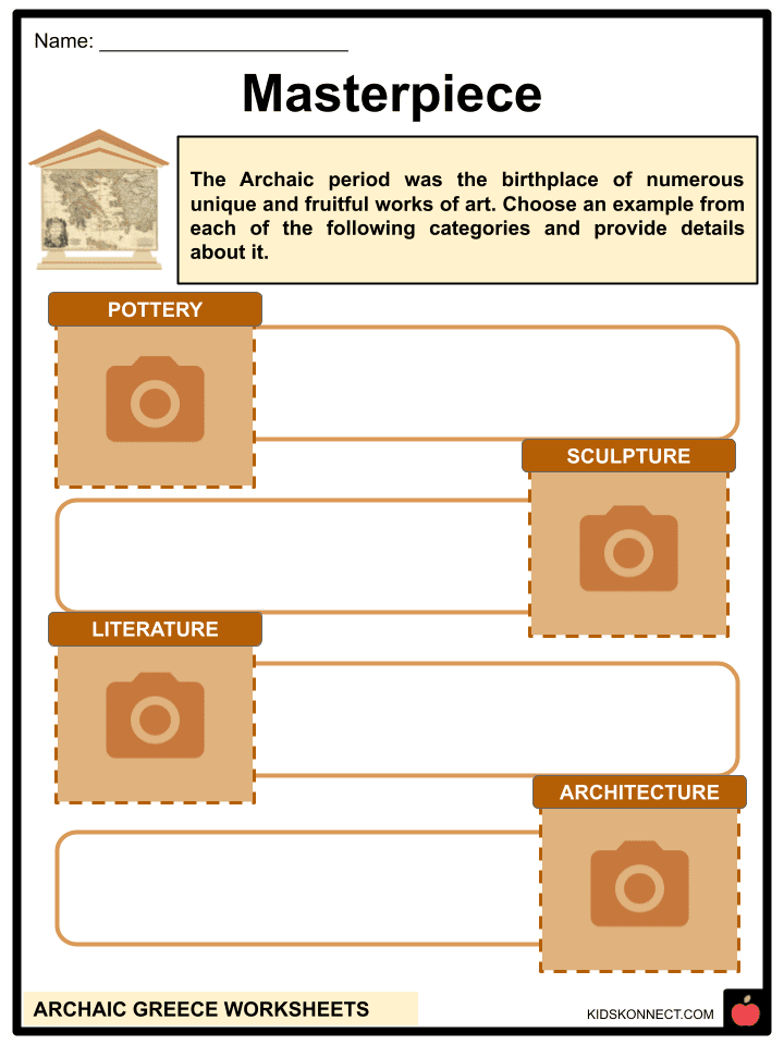 Archaic Greece Worksheets & Facts | History, Tyrants, Art