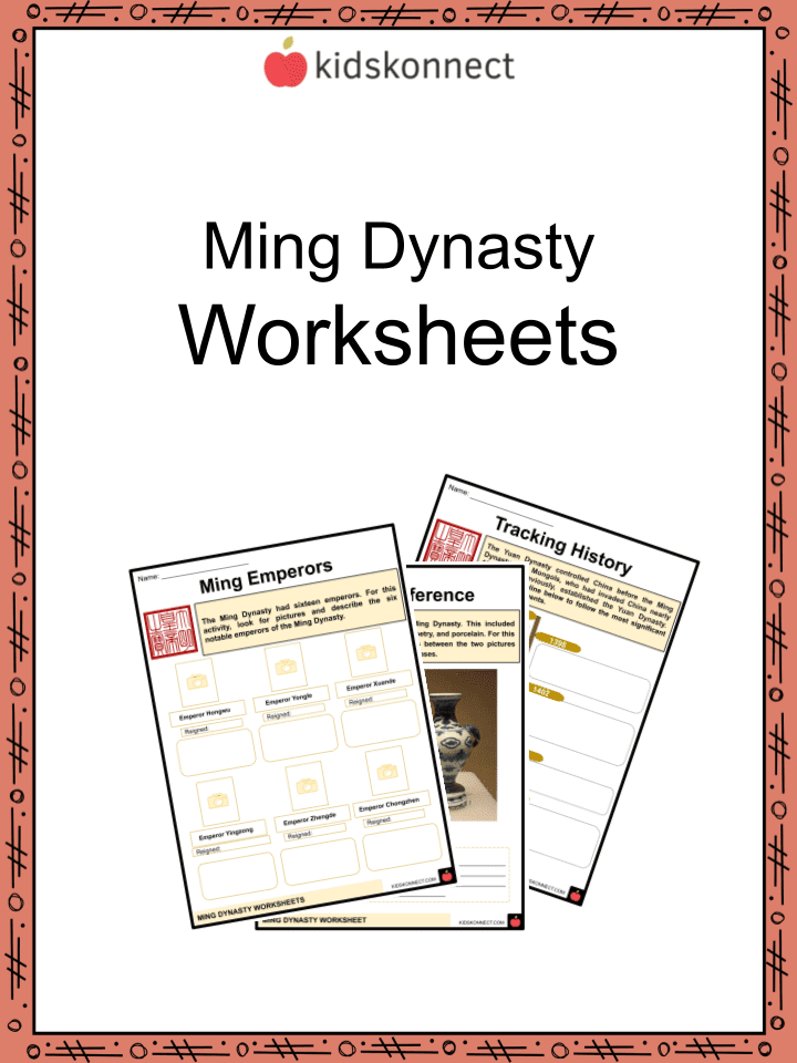 Ming Dynasty Facts & Worksheets | History, Dynasty, Achievements