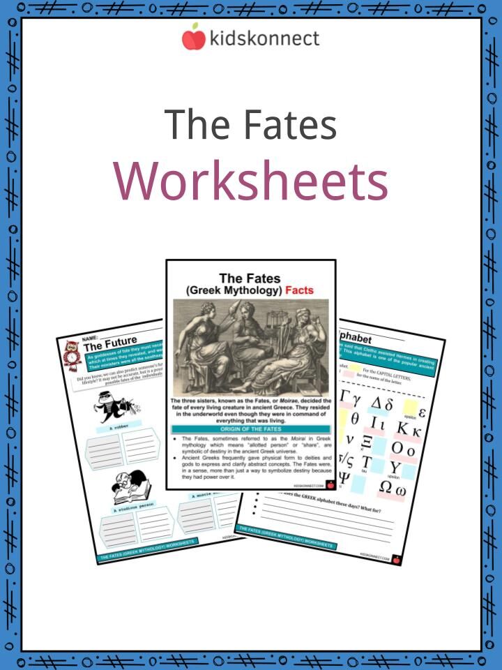 Greek Mythology: The Fates Worksheets & Facts | Origin, Role