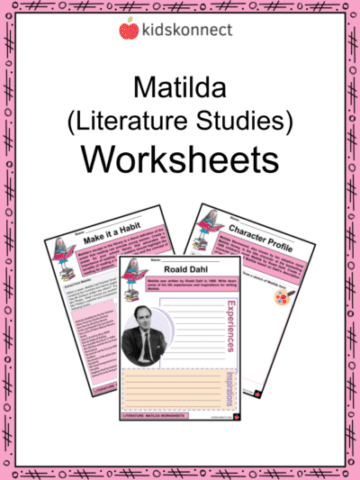 Matilda Worksheets | Plot, Themes, Characters, Adaptations